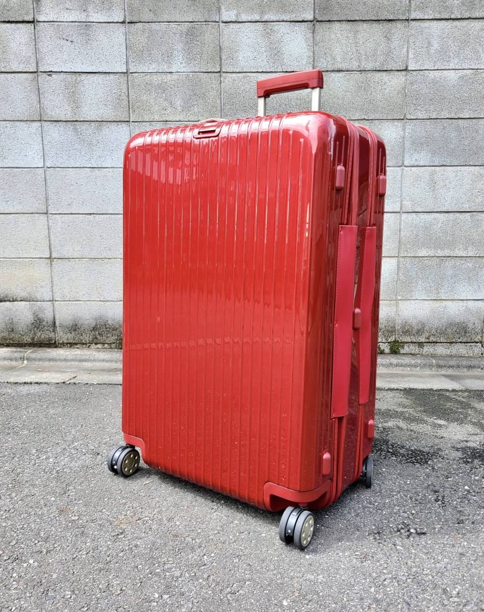 リモワ RIMOWA 830.80.53.4 スーツケース SALSA DELUXE サルサ デラックス 3-SUITER 128L TSAロック搭載 オリエントレッド(リモワ)｜売買された ...