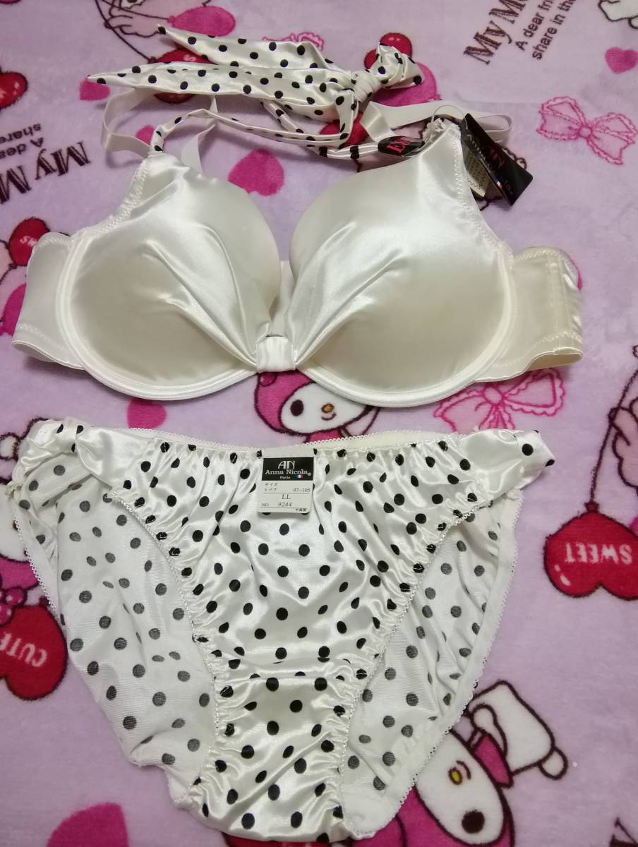 保管品 AnnaNicoleネックリボンドット柄ブラショーツセット サイズE85LL(80以上)｜売買されたオークション情報、yahooの商品情報をアーカイブ公開 - オークファン ...