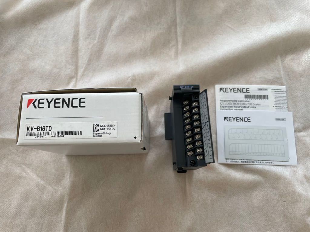 keyence KV-B16TD 増設ユニット 在庫数1個(その他)｜売買されたオークション情報、yahooの商品情報をアーカイブ公開 ...