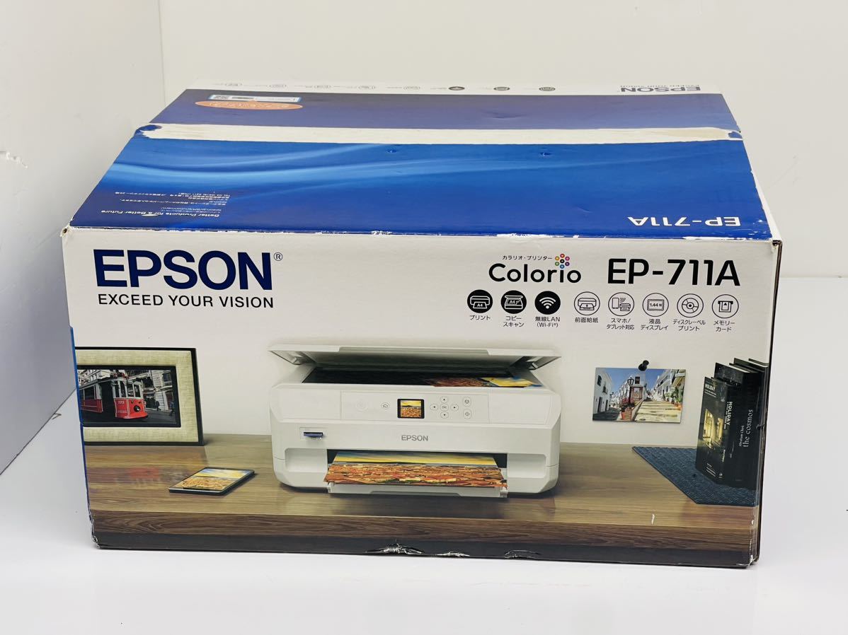 品 EPSON エプソン EP-711A カラリオ プリンター 6色 A4 カラー 管理番号10038(A4プリンタ)｜売買されたオークション情報、yahooの商品情報をアーカイブ公開 ...