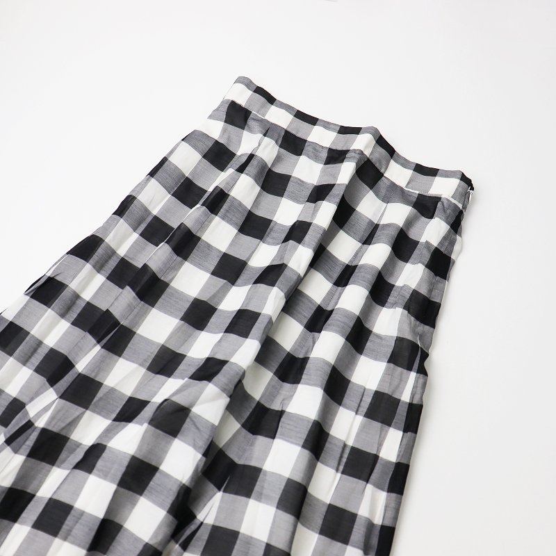 2020SS フレームワーク FRAMeWORK ×高山 都 チェック ロングスカート 38/ブラック ボトムス 2400013552868(Mサイズ)｜売買されたオークション情報、yahoo ...