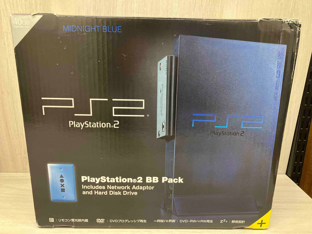 ジャンク PlayStation2 BB Pack:ミッドナイト ブルー SCPH50000MBNH(本体)｜売買されたオークション情報、yahooの商品情報をアーカイブ公開 - オークファン ...