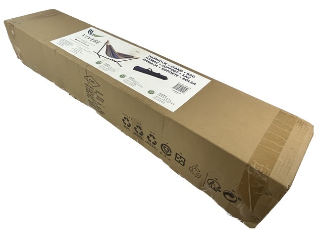 C 2933 売切 品 VIVERE ビブレ ハンモック UHSDO8-20 2001146 ハンモックセット トロピカル 8FT 自立型 ...