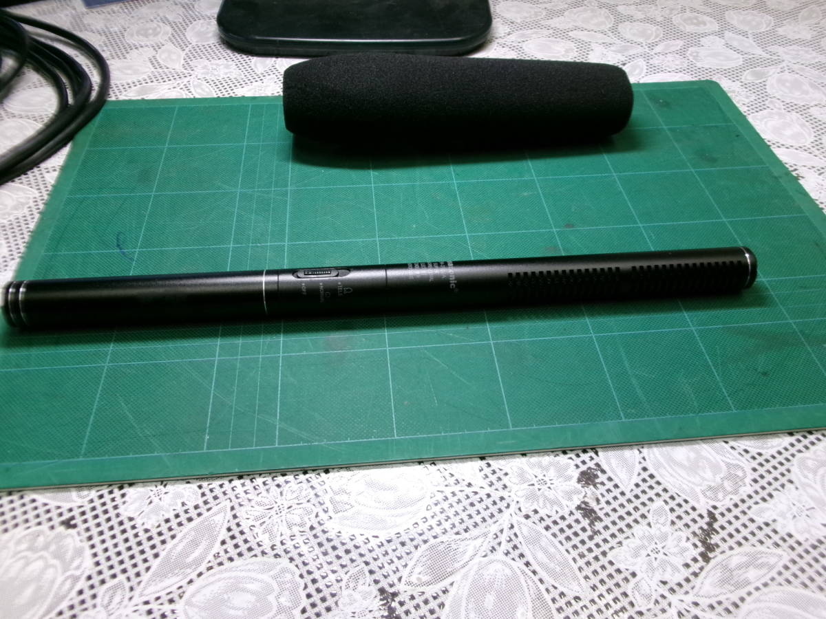 MIC-08 ガンマイク EM-2800A Panasonic パチモン super unidirectoinal electret ...