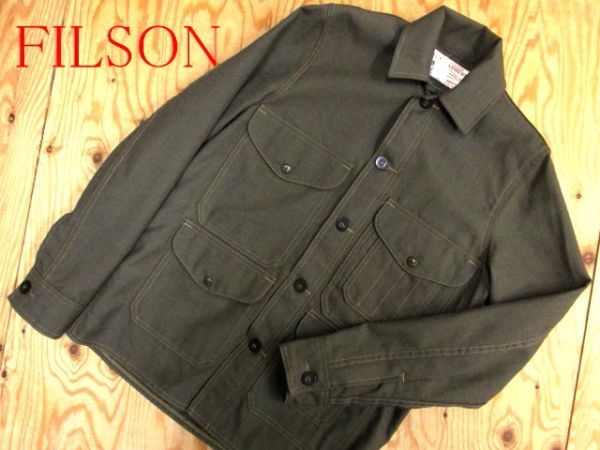 FILSON フィルソン メンズ Forestry Cloth Cruiser フォレストリークロス クルーザー ジャケット1897着限定 ...