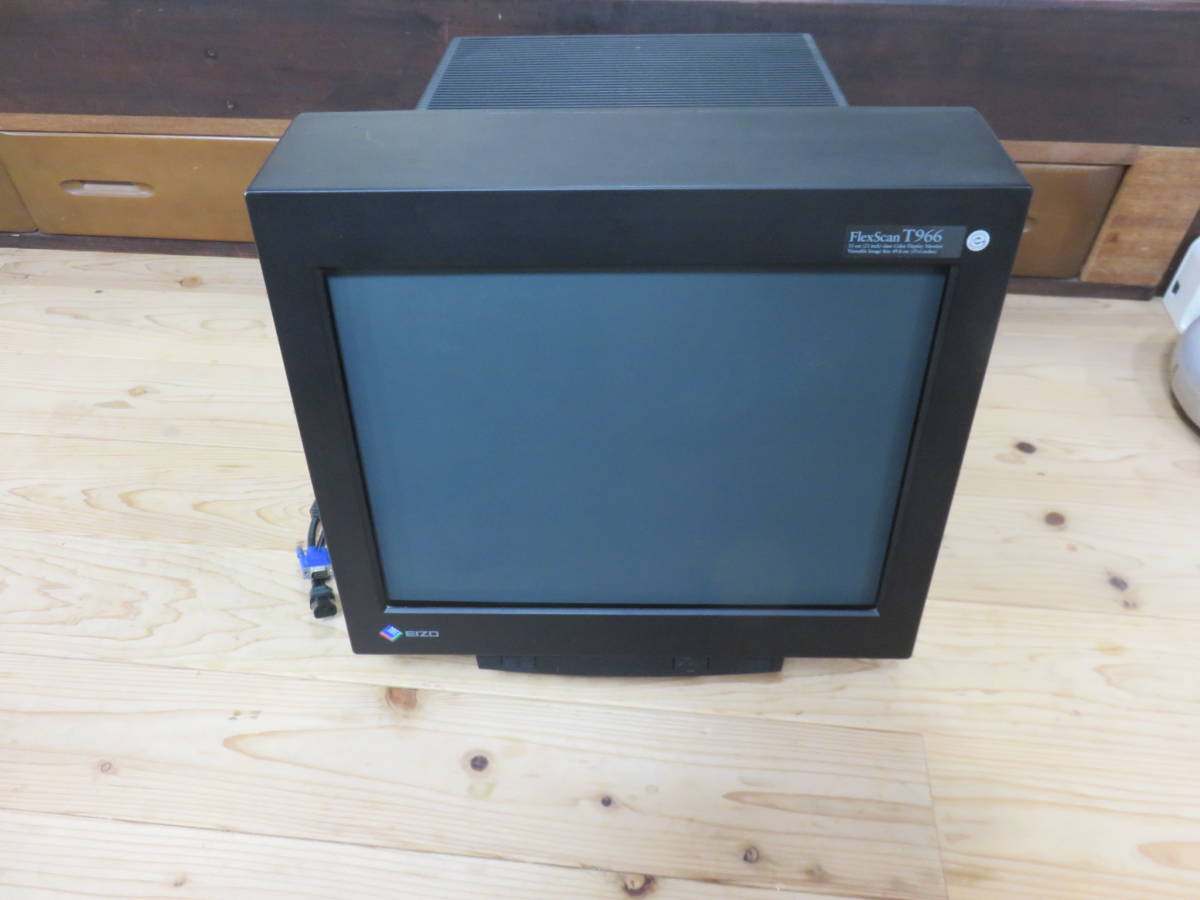 EIZO FlexScan 21インチ T966 ／ 5572時間 NANAO(20インチ、21インチ)｜売買されたオークション情報、yahooの商品情報をアーカイブ公開 - オークファン ...