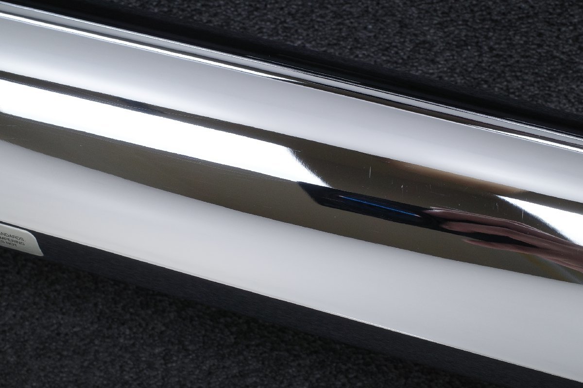 ~06 FLSTF FXSTD ファットボーイ デュース TC88 S＆S スラッシュカット スリップオン マフラー サイレンサー 品 ...