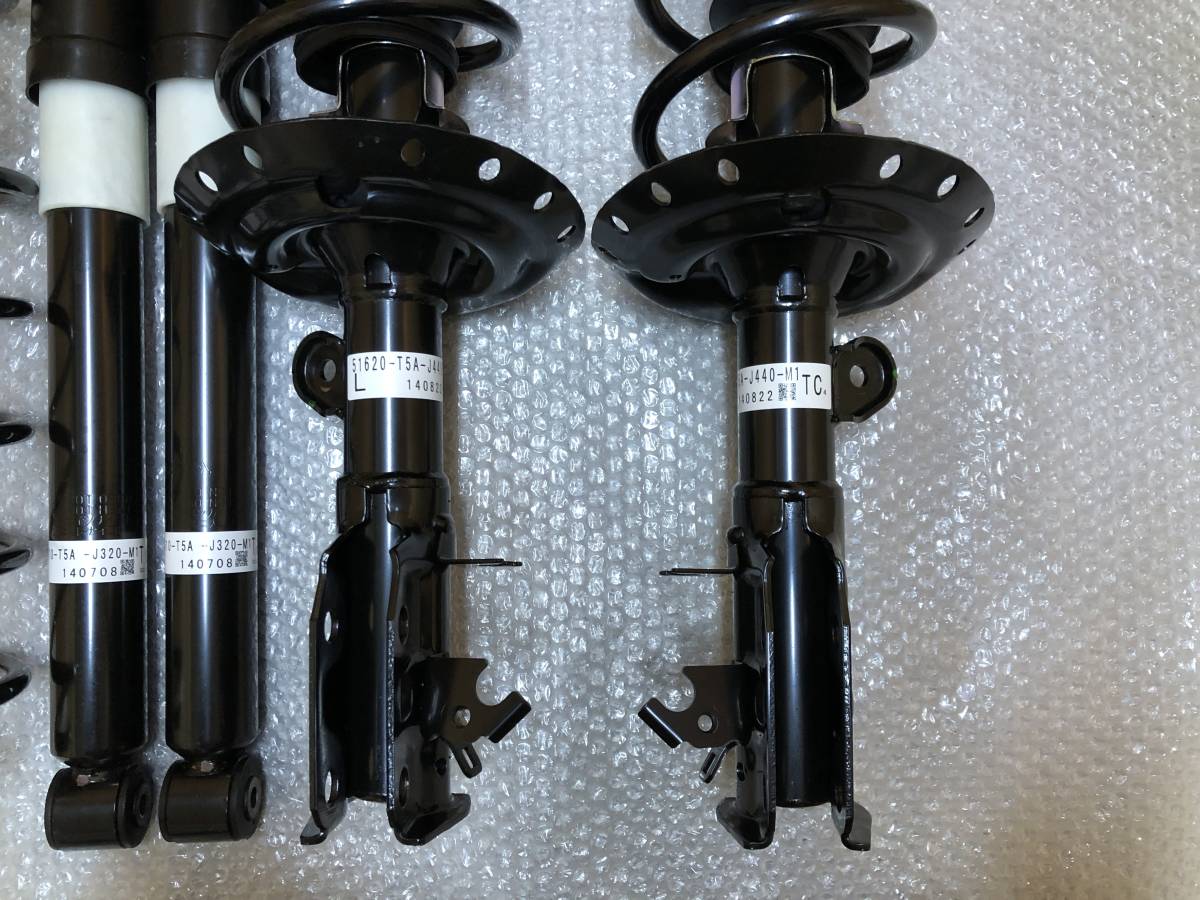 新車外し HONDA ホンダ GP5 FIt フィット ハイブリッド 純正 サスキット サスペンション ショックアブソーバー サス GK3 GK6 GK5 GP6(サスペンションキット（一式 ...