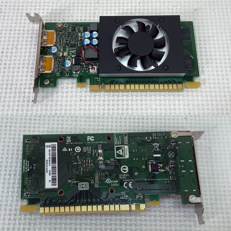 グラフィックカード Vista Win11 LINUX Shenzen Bitland GeForce GT 730 GDDR5 2GB ...
