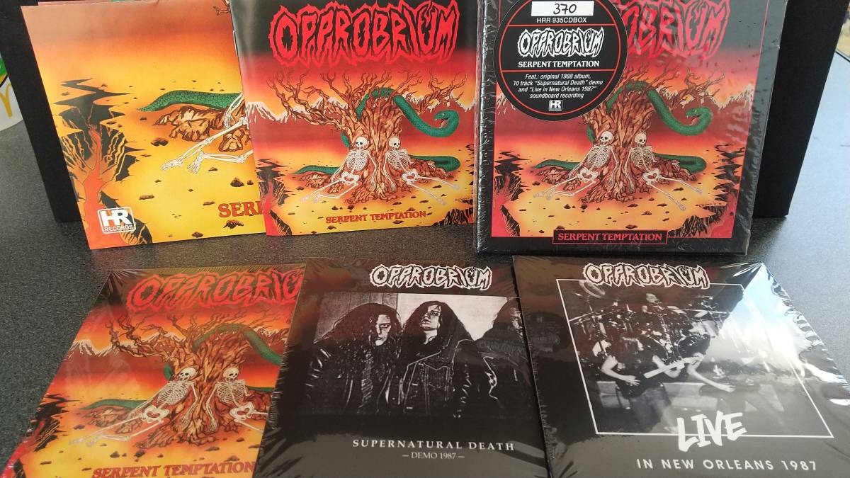 OPPROBRIUM / 限定盤3CD BOX スラッシュメタル デスメタル INCUBUS NECROVORE DEATH SLAYER ...