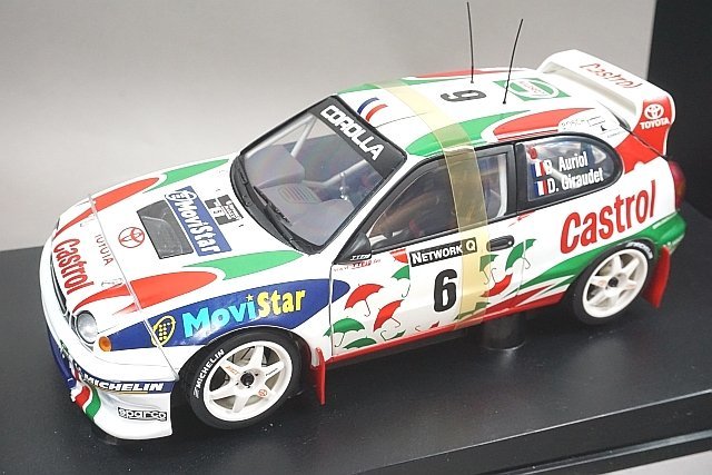 AUTOart オートアート 1/18 TOYOTA トヨタ カローラ WRC Gran Bretagna 1998 #6 80023 ...