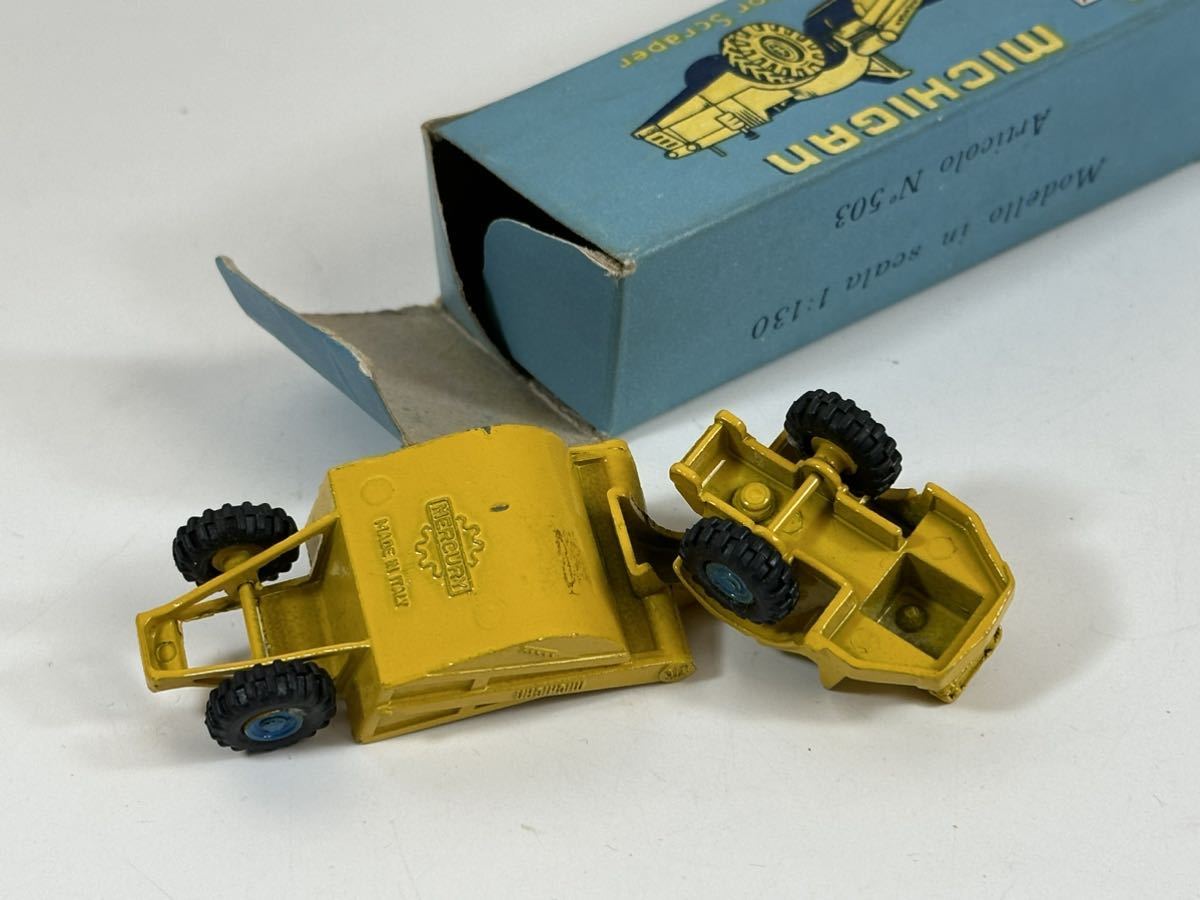 s141 MERCURY MICHIGAN 3点セット 380 Tractor Dozer/310 Tractor Scraper/375A ...
