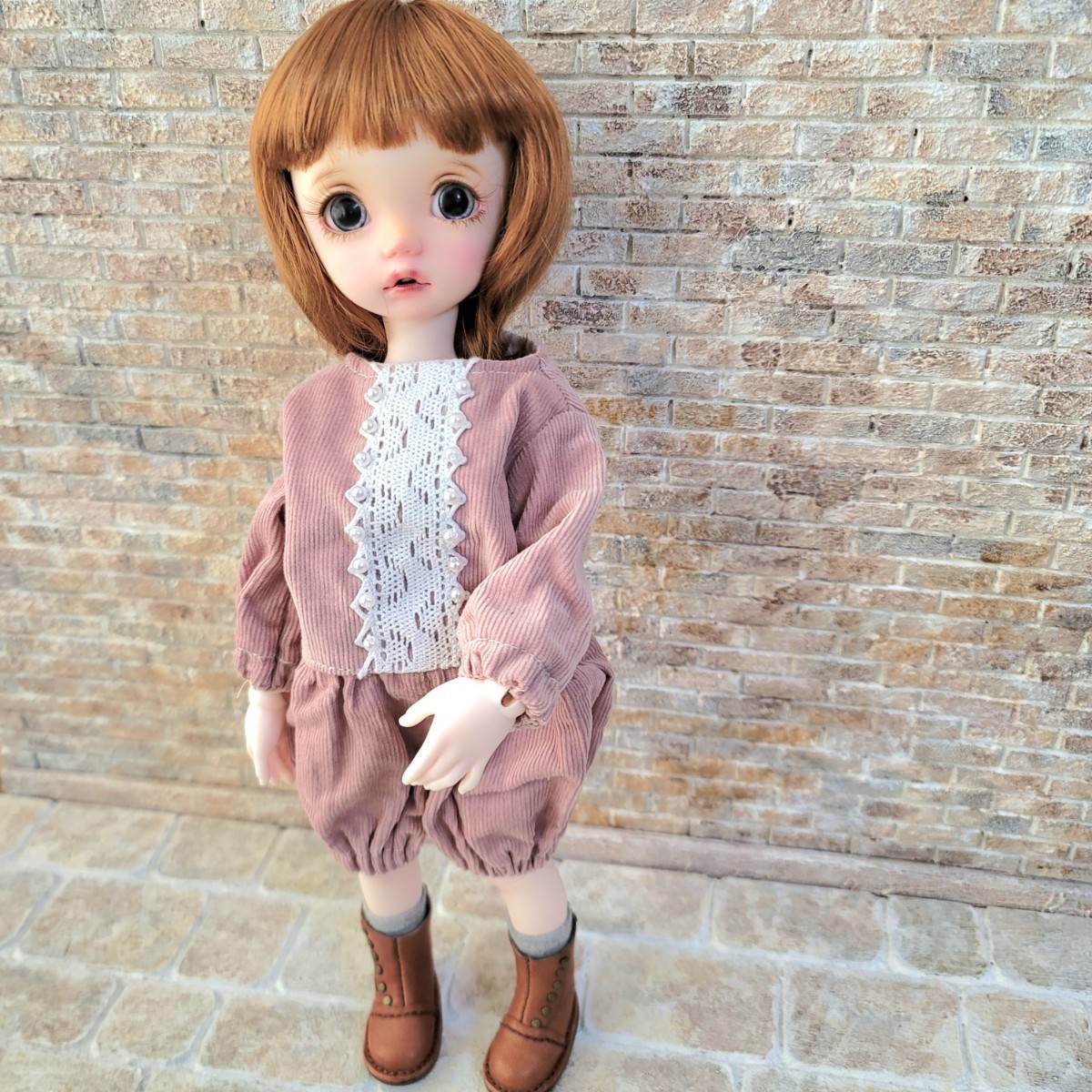 Imda3.0 ボタンアップブーツ dayuanbaodollと共用可能 着脱便利なバックファスナー付き 革 Doll レザー Shoes(服、靴)｜売買されたオークション情報、yahooの ...