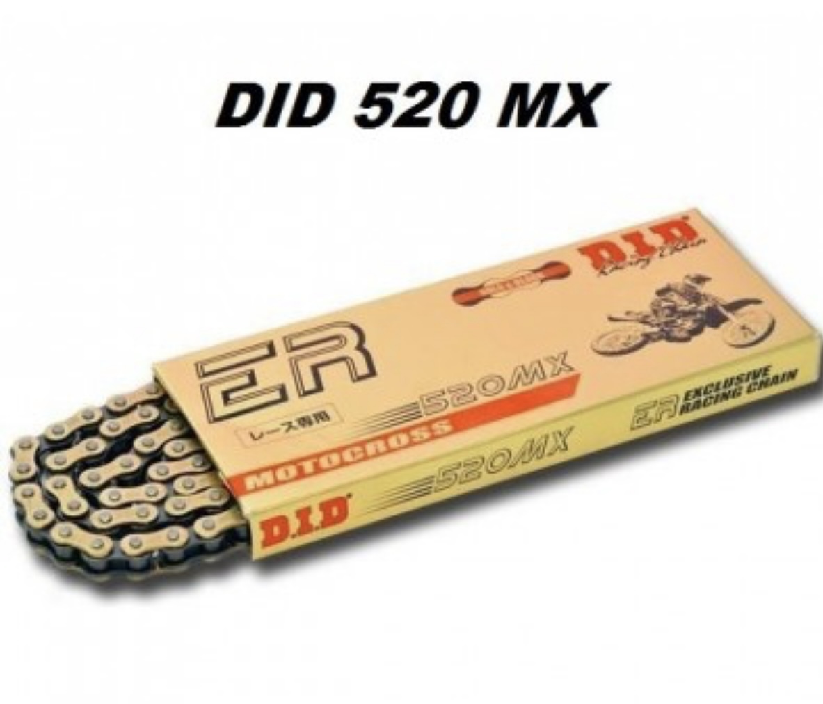 DID 520MX 120L モトクロス エンデューロ ノンシール レース crfkxrmzyzf ダイドー D.I.D(チェーン、ベルト ...