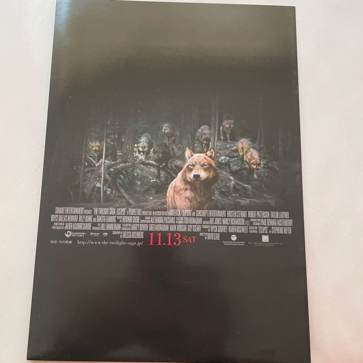 eclipse the twilight saga 映画パンフレット(SF、ファンタジー)｜売買されたオークション情報、yahooの商品情報をアーカイブ公開 - オークファン（aucfan.com）