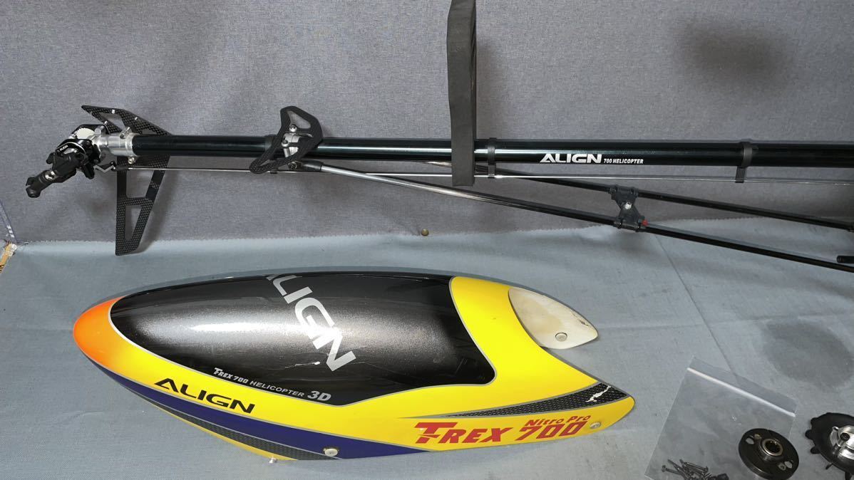 アライン Align T-REX 700 Nitro Pro キットのみ ラジコン ヘリコプター ALIGN R/C Helicopter(完成品（エンジン）)｜売買されたオークション情報 ...