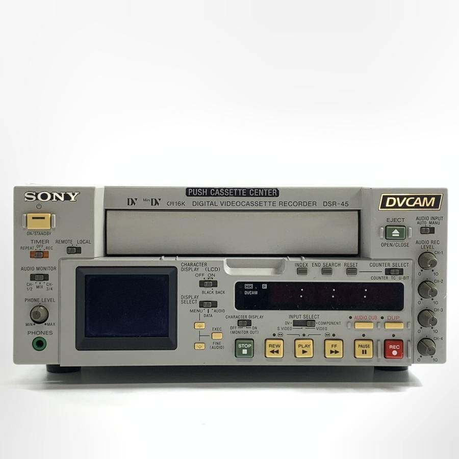 SONY DSR-45 ソニー 業務用DVCAMレコーダー ジャンク品 TB(プロ用、業務用)｜売買されたオークション情報、yahooの商品 ...
