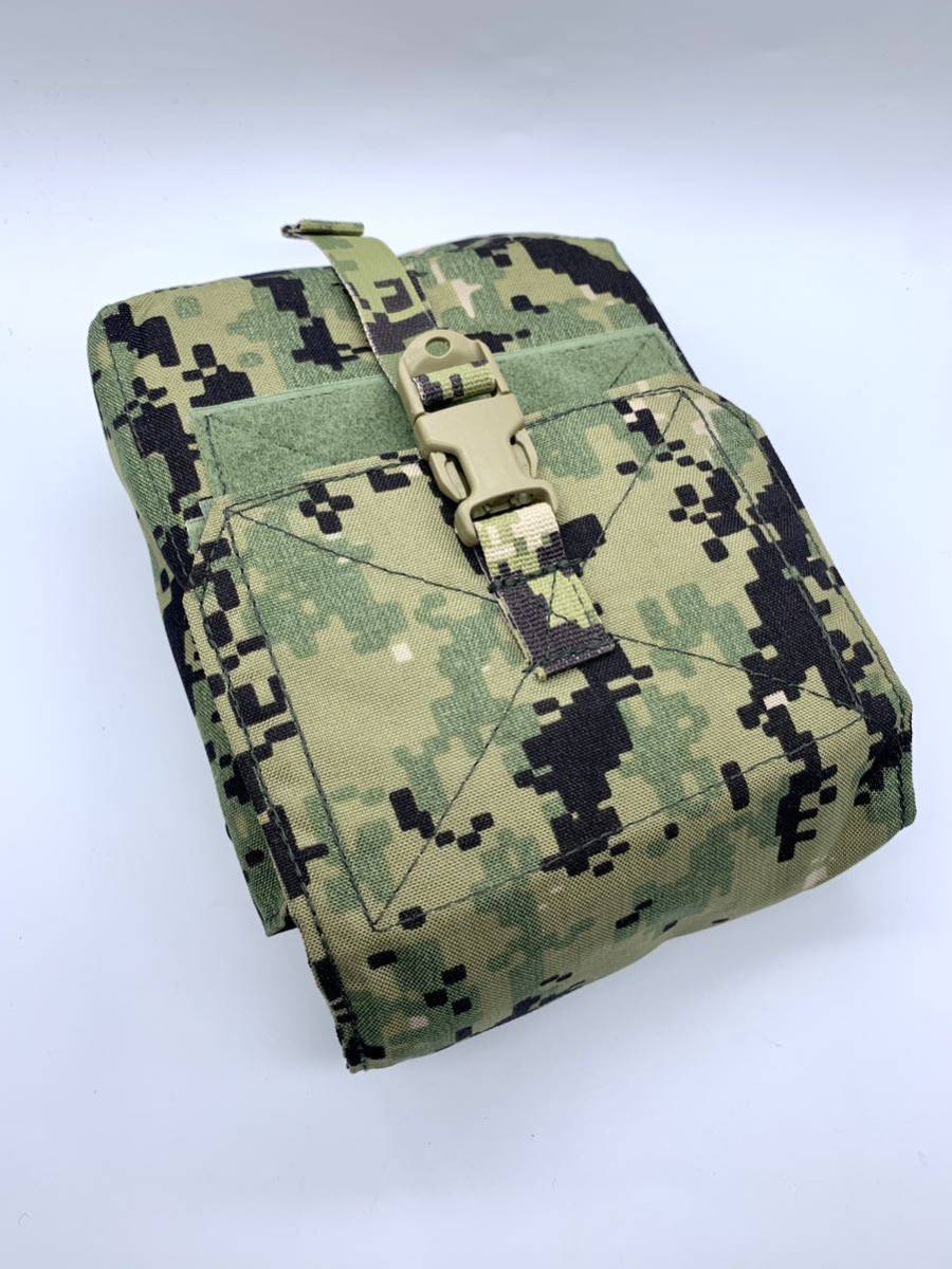 実物 eagle industries aor2 m60 m240 ammo pouch W/DET TOP GPポーチ 弾薬 ダンプポーチ ...