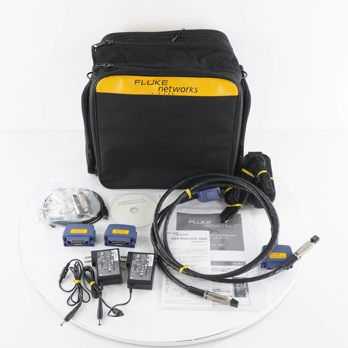 DW 8日保証 校正2024年4月ま 有効 DSX2-8000 VERSIV 2 DSX-8000 FLUKE CableAnalyzer フ ...