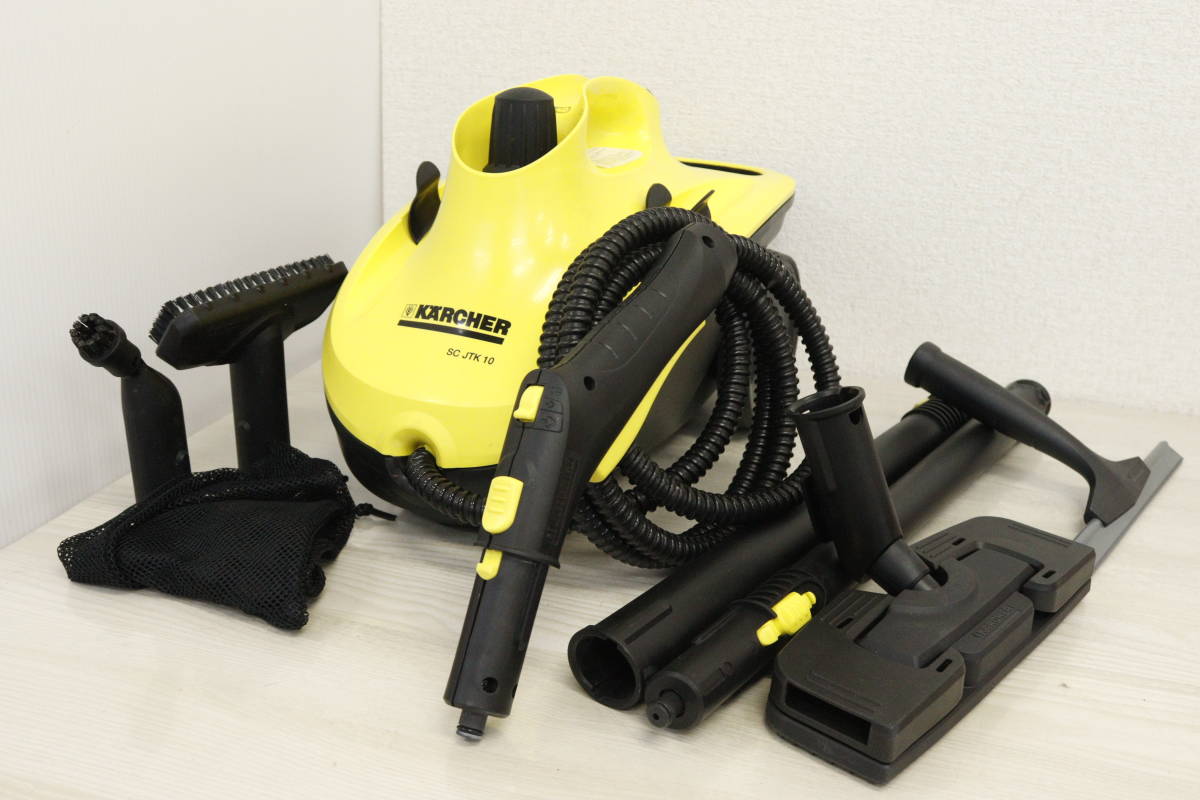 KRCHER ケルヒャー SC JTK 10 PLUS 家庭用 スチームクリーナー 12I073(スチームタイプ)｜売買されたオークション情報、yahooの商品情報をアーカイブ公開 ...
