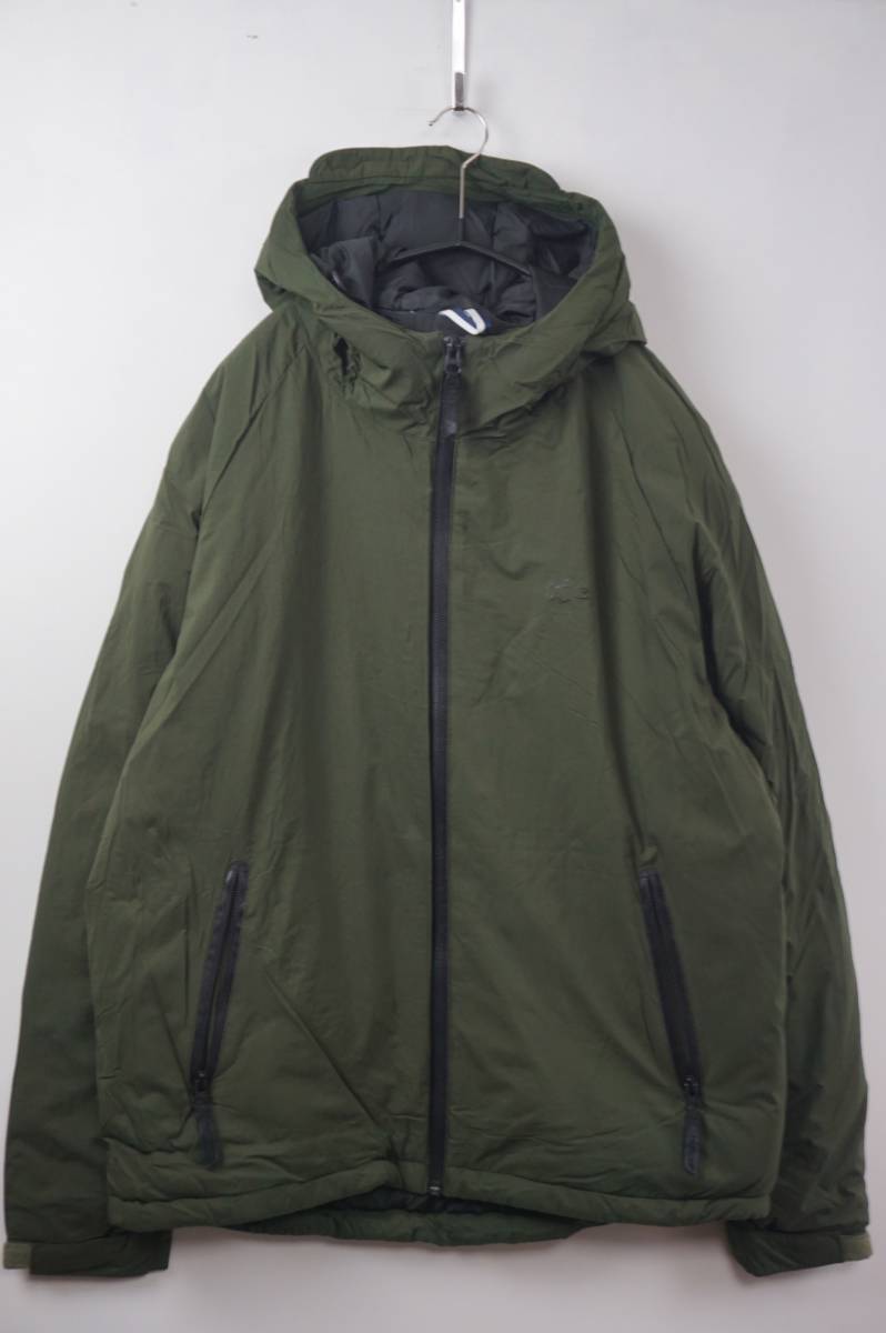 X336/LACOSTE/ラコステ/ダウンジャケット/PUラミネート/メンズ/Mサイズ/カーキ/(ジャケット、上着)｜売買されたオークション ...