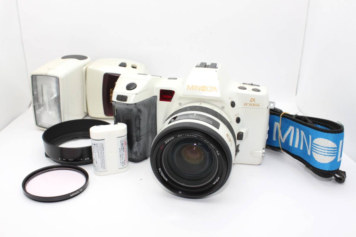 ボディ ミノルタ MINOLTA α8700i フィルム 一眼レフカメラ ストロボ PROGRAM 5200i セット L770#2243(ミノルタ)｜売買されたオークション情報、yahooの ...