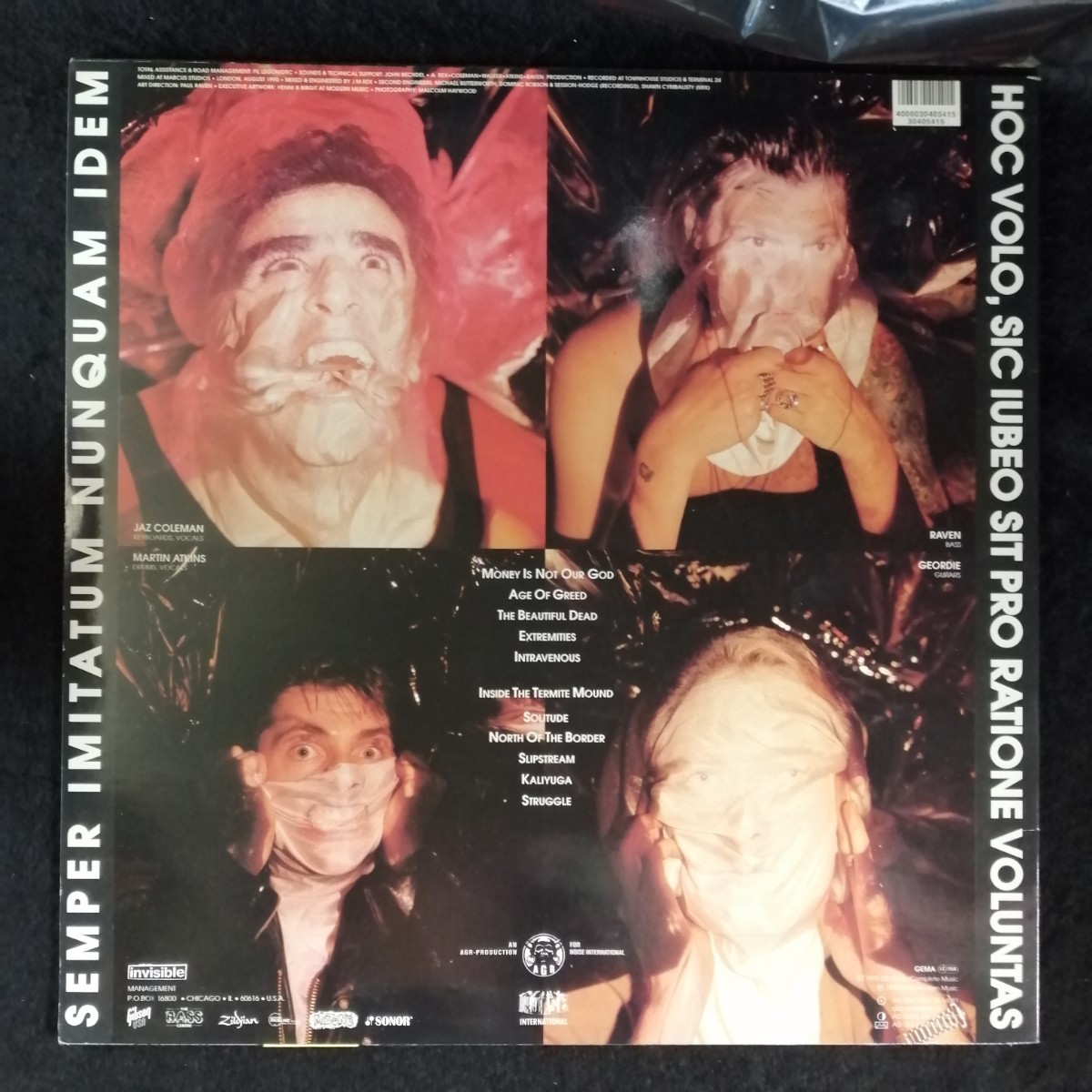 D02 LP レコード キリングジョーク KLLING JOKE extremities dirt and various repressed emotions AG054-1 2枚組 ドイツ ...