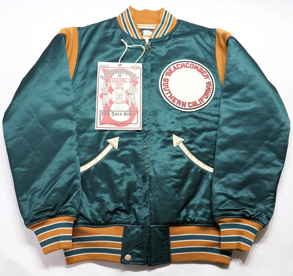 BARNSTORMERS バーンストーマーズ Warm-Up Jacket “BEACH COMBER” / ウォームアップジャケット ビーチ ...