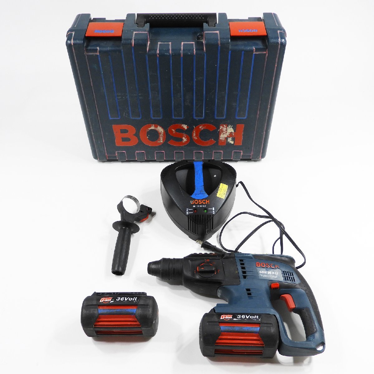BOSCH ボッシュ 36V 充電式ハンマドリル GBH36V-LI 充電器 36Vバッテリー2個付 #16541 工具 DIY ツール(本体)｜売買されたオークション情報、yahooの商品 ...
