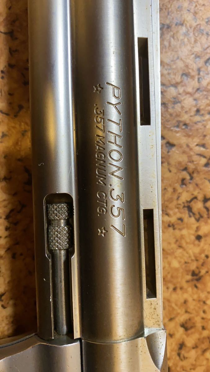 PYTHON 357 モデルガン(モデルガン)｜売買されたオークション情報、yahooの商品情報をアーカイブ公開 - オークファン（aucfan.com）