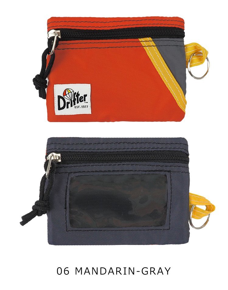 1円スタート Drifter KEY COIN POUCH DFV0230 ドリフター キーコインポーチ コインケース 定期入れ キーケース ...