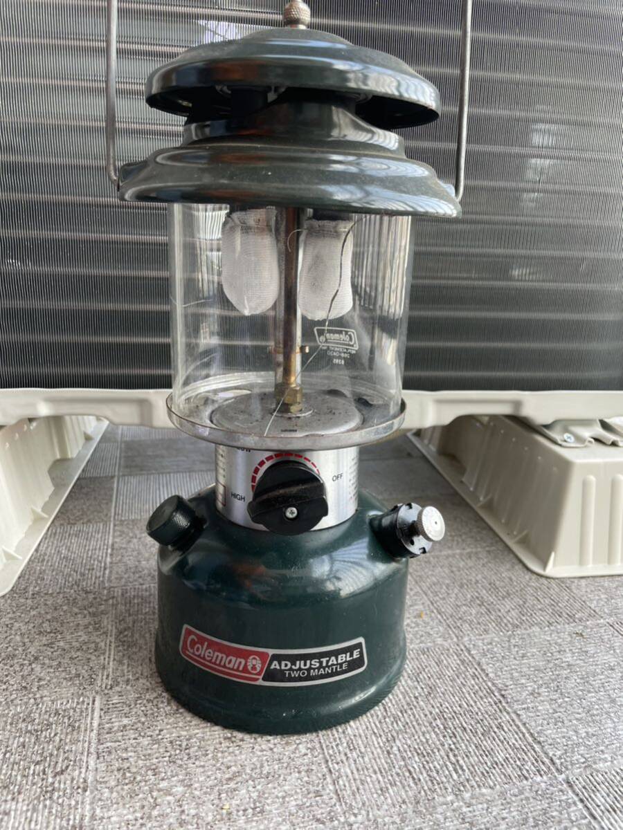 コールマン Coleman 288A ADJUSTABLE ガソリン ランタン ツーマントル キャンプ(ホワイトガソリンランタン)｜売買された ...