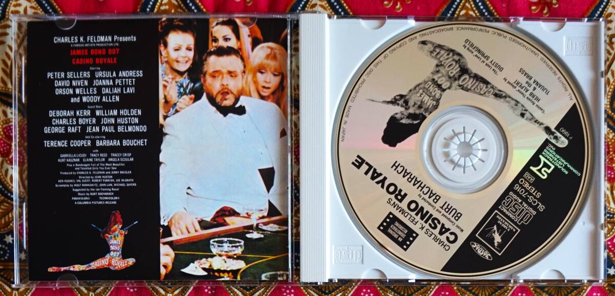 彡SLC盤 廃盤CD 007 カジノ ロワイヤル / バート バカラック → ピーター セラーズ オーソン ウェルズ ジョン ヒューストン(アクション、アドベンチャー)｜売買されたオークション ...