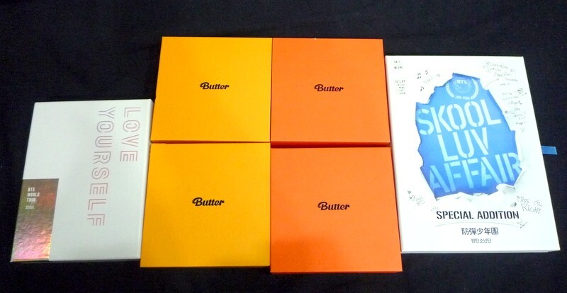 1000円スタート DVD CD 約20点まとめ BTS BUTTER LOVE YOUR SELF THE BEST BTS WORD TOUR JAPAN EDITION 等 バンタン ...
