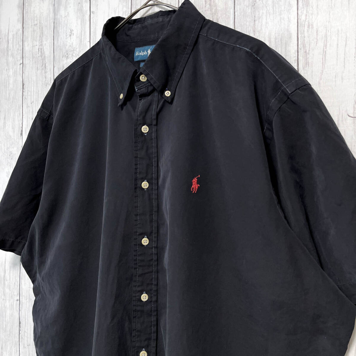 ラルフローレン Ralph Lauren CLASSIC FIT半袖シャツ メンズ ワンポイント コットン100% XXLサイズ 5‐682(XLサイズ以上)｜売買されたオークション情報 ...