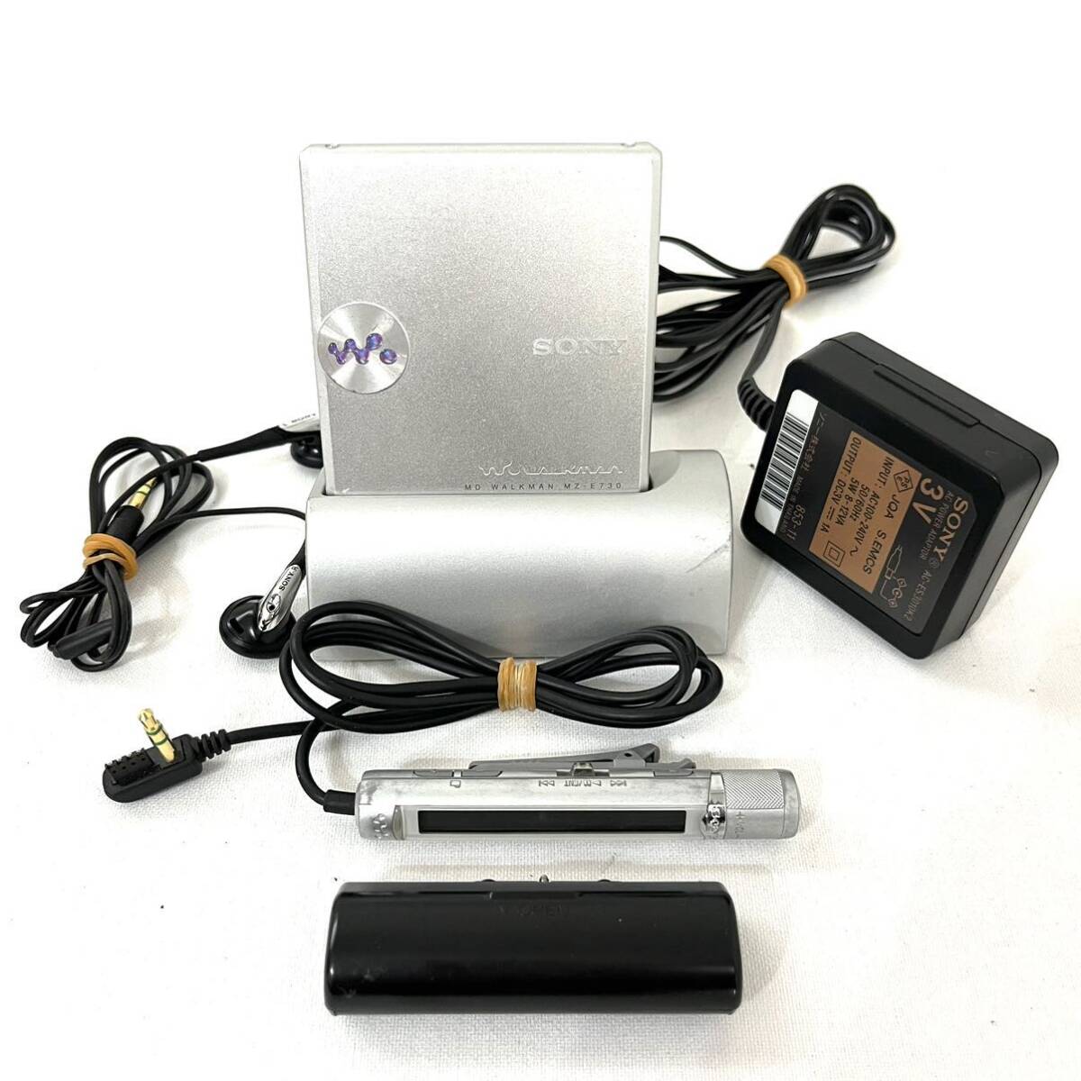 MD再生確認 SONY ソニー 高音質MDウォークマン MZ-E730 MDLP対応 リモコン スタンド(再生専用)｜売買されたオークション ...