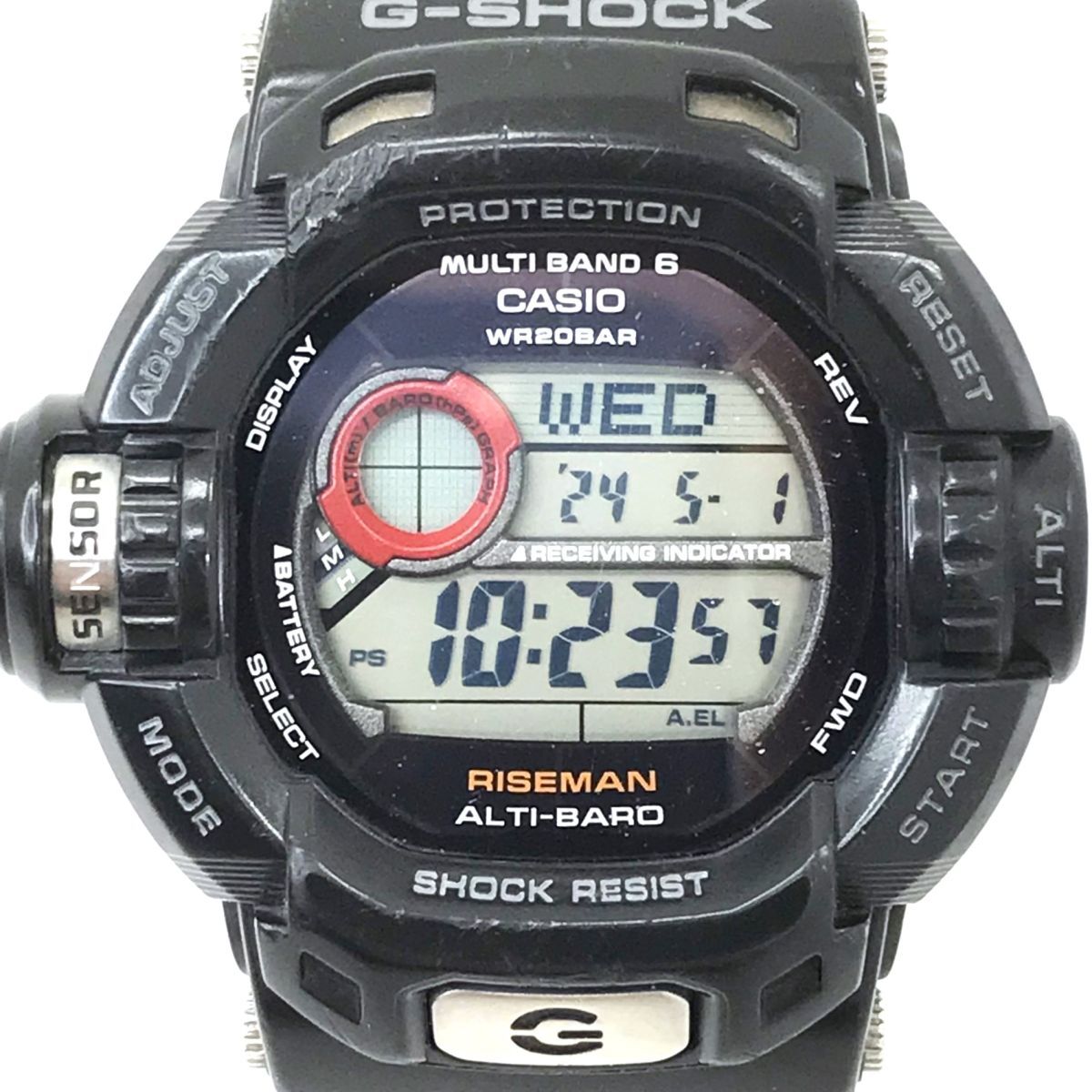 CASIO カシオ G-SHOCK ジーショック RISEMAN ライズマン 腕時計 GW-9200J-1 電波ソーラー デジタル ラウンド マルチバンド6 み(RISEMAN)｜売買された ...