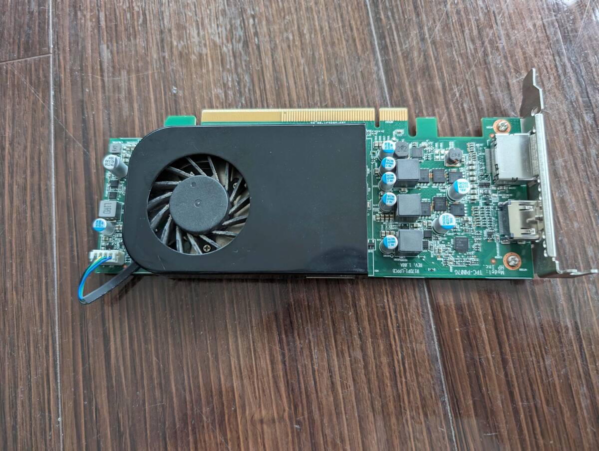 HP AMD Radeon RX550 4GB TPC-P007G ビデオカード HDMI DisplayPort LP ロープロファイル ...