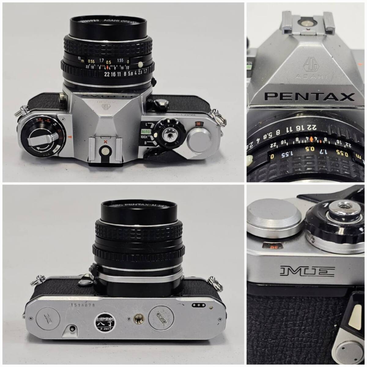 E28323 062 -623/AS7000 3点まとめ フィルムカメラ PENTAX ASAHI SL Takumar 1:1.8 55 ...