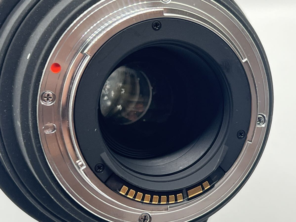 外観 シグマ SIGMA APO 150-500mm F5-6.3 DG OS HSM キャノン用 三脚座 フード キャップ付 #1106 ...