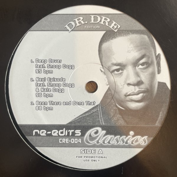 Classics Re-Edits Dr. Dre Edition Deep Cover Still D.R.E. Nate Dogg ...