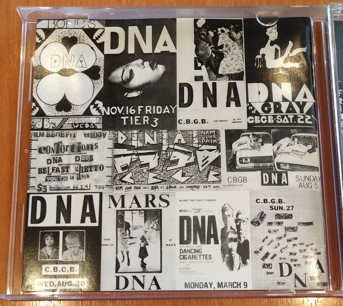 DNA On DNA 廃盤輸入盤 CD arto lindsay ikue mori robin crutchfield tim wright ...