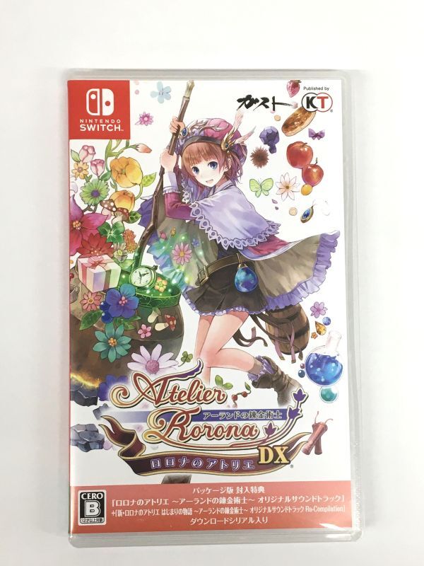 M11-668-0610-037 / Nintendo Switch ゲームソフト ロロナのアトリエ ~アーランドの錬金術士~ DX ...
