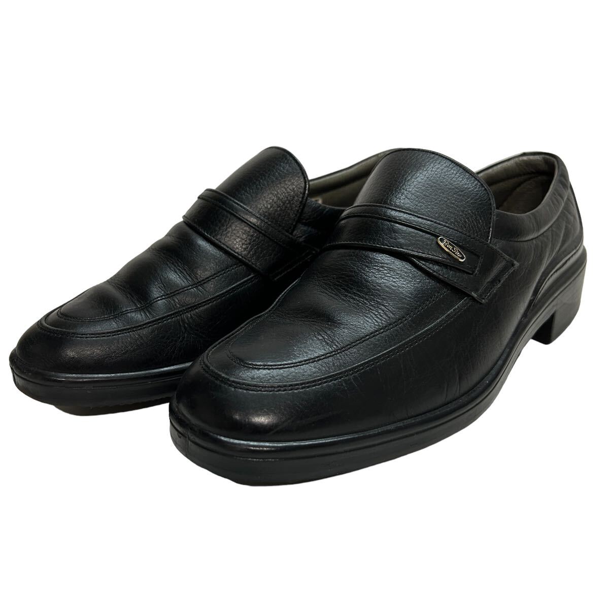 E425 BonStep ボンステップ メンズ ローファー ビジネスシューズ 23.5cm EEE ブラック レザー 日本製(24.0cm以下)｜売買されたオークション情報、yahooの商品 ...