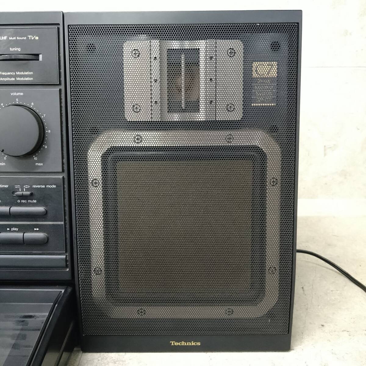 24仙/A028054/F083-714/SY20000 Technics SA-C7 AM／FM／TV STEREO CASSETTE ...