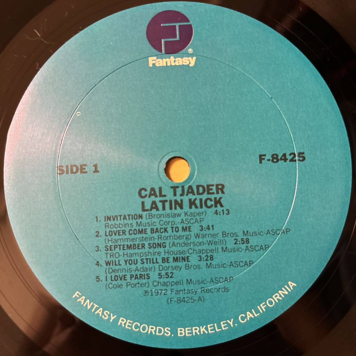Cal Tjader Cal Tjader's Latin Kick レコード カル ジェイダー jazz ジャズ ラテン latin LP ...