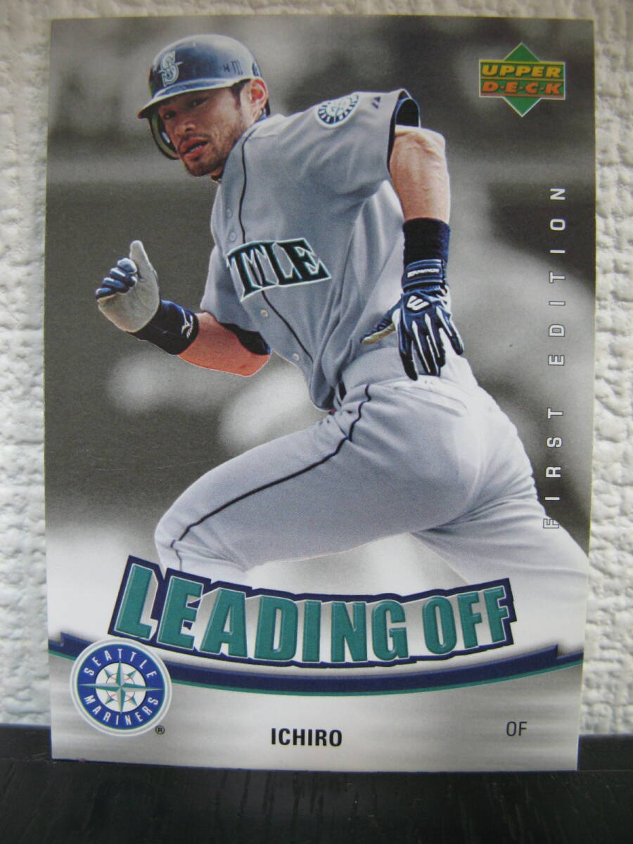 MLB カード イチロー 2007 Upper Deck First Edition #LO-IS ICHIRO SUZUKI Leading Off Seattle Mariners 野球 ...