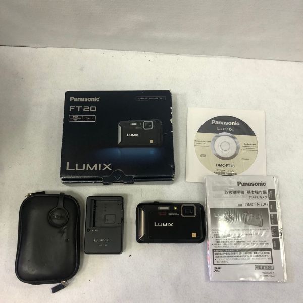 E235-S2 Panasonic パナソニック LUMIX ルミックス DMC-FT20 コンパクトデジタルカメラ 1:3.9-5.7/4. ...