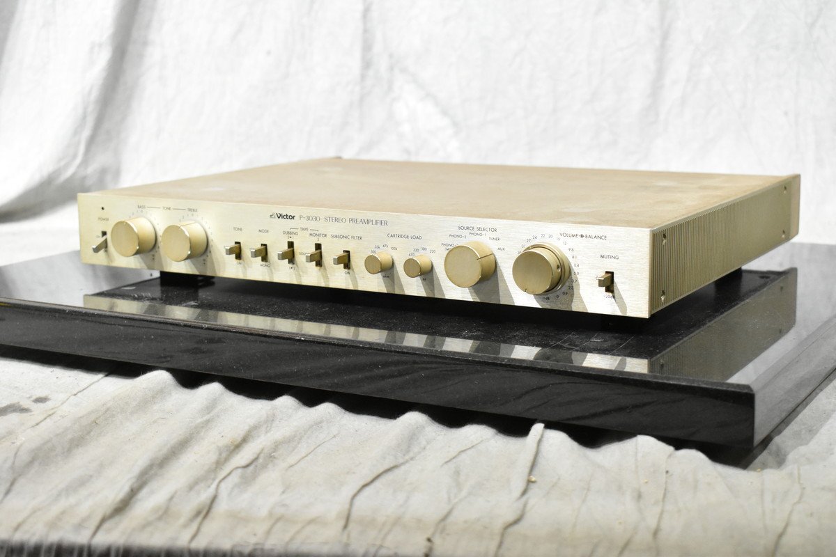 TG0808 VICTOR ビクター プリアンプ P-3030(ビクター)｜売買されたオークション情報、yahooの商品情報をアーカイブ公開 - オークファン（aucfan.com）