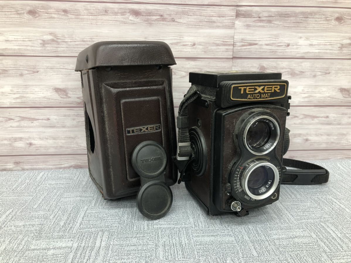 Texer AUTO MAT 二眼レフカメラ フィルムカメラ 二眼カメラ 二眼レフ テクサ(その他)｜売買されたオークション情報、yahooの ...